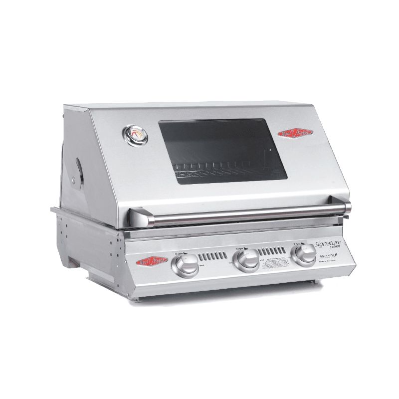 S3000S 3 Burner Built in Barbecue Only (Cast Iron Pack) - Beefeater
