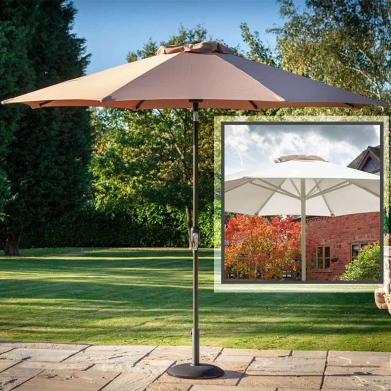 Hartman Maize Wheatgrass 2.5m Solar Parasol