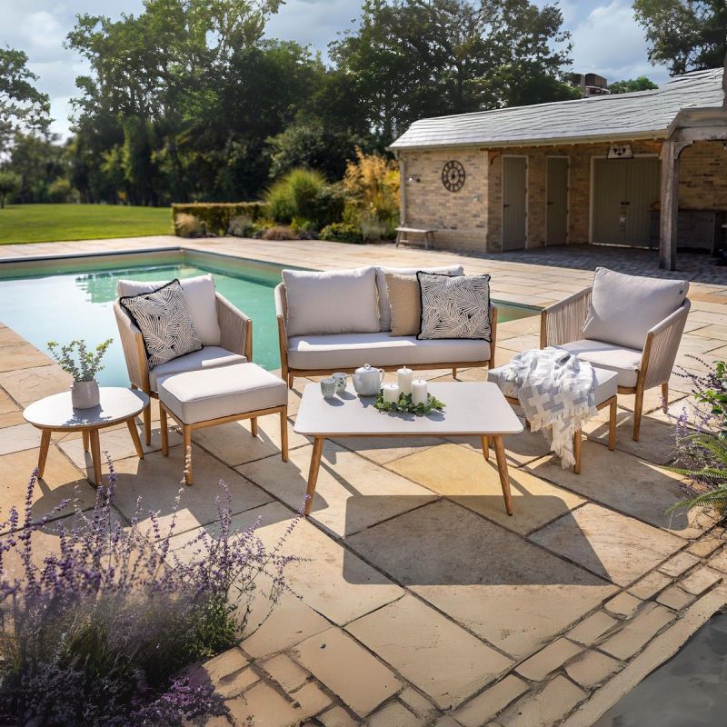 Portico 2 Seat Garden Lounge Set