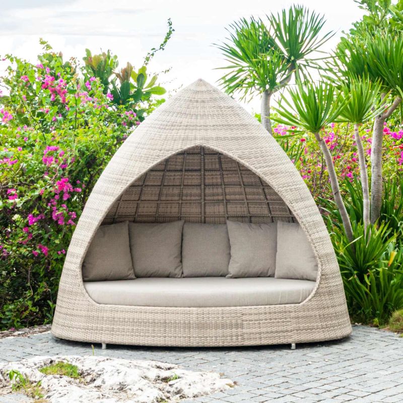Alexander Rose Ocean Pearl Relax Rattan Hut - Natural