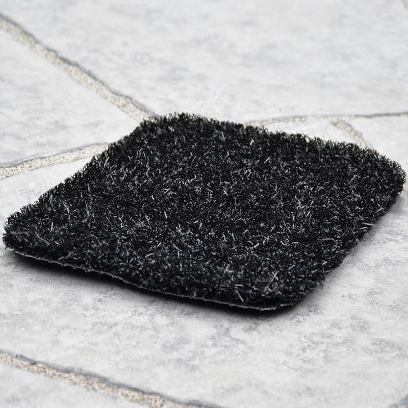20mm Artificial Play Grass - Fancy Black - 2 Metre Roll