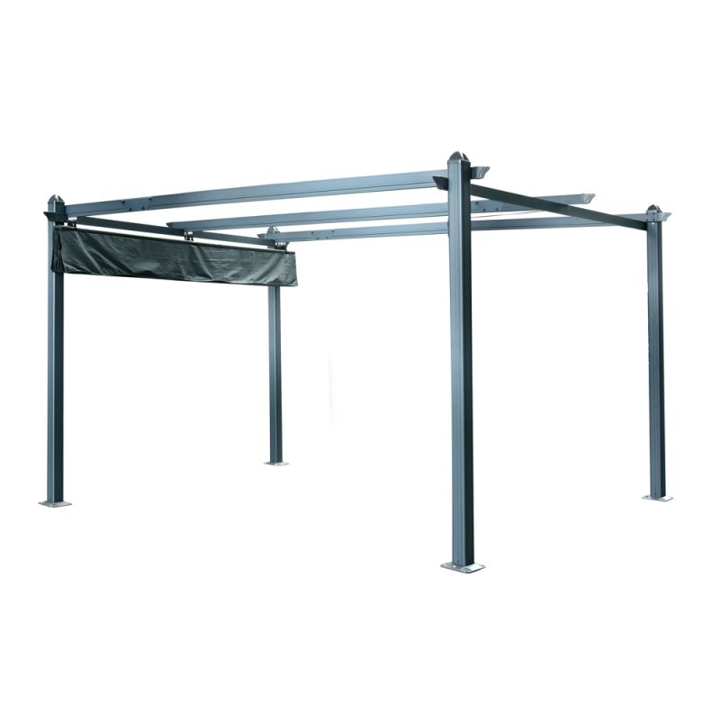 12㎡ Focus Aluminium Pergola - Anthracite