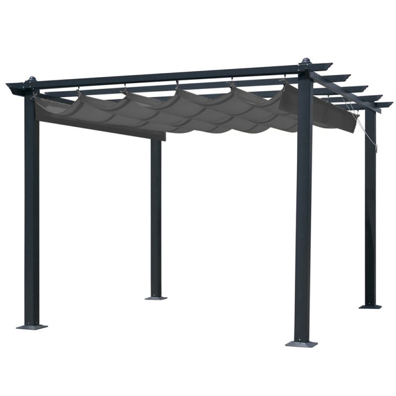Seville Gazebo 3m x 3m - Grey