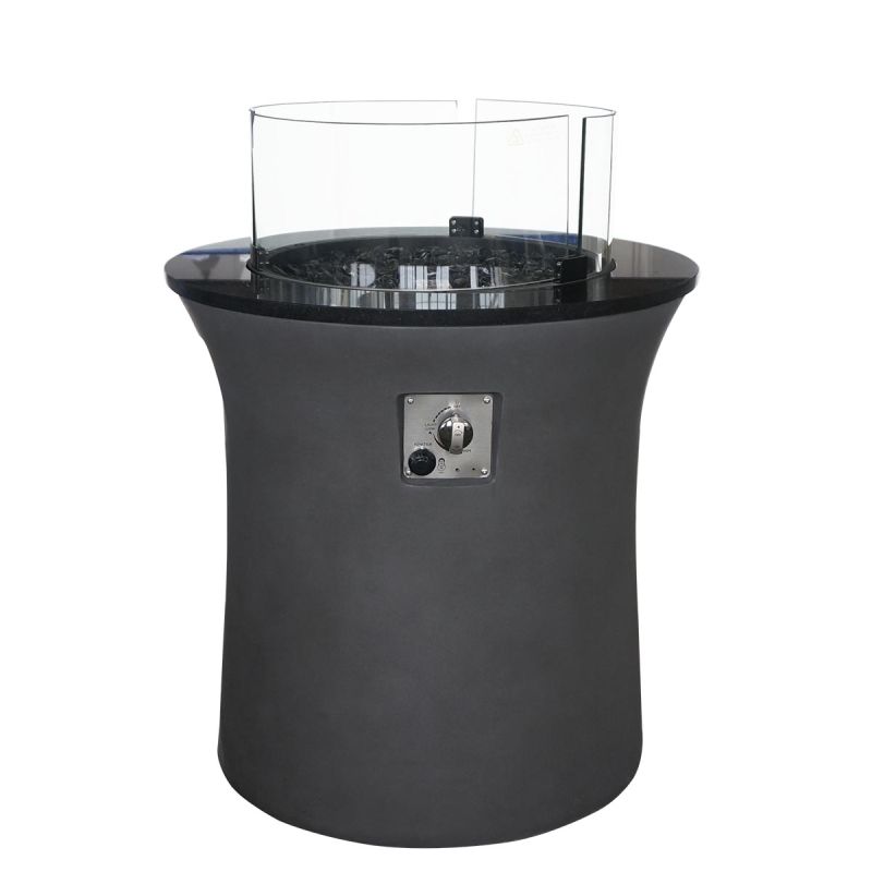 Lambay Round Fire Pit Column