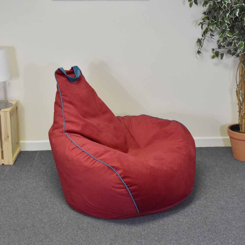 The Titan Gaming Bean Bag Chair - Red