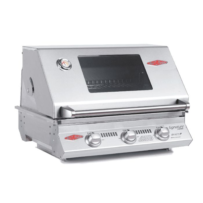 S3000S 3 Burner Built in Barbecue Only (Cast Iron Pack) - Beefeater