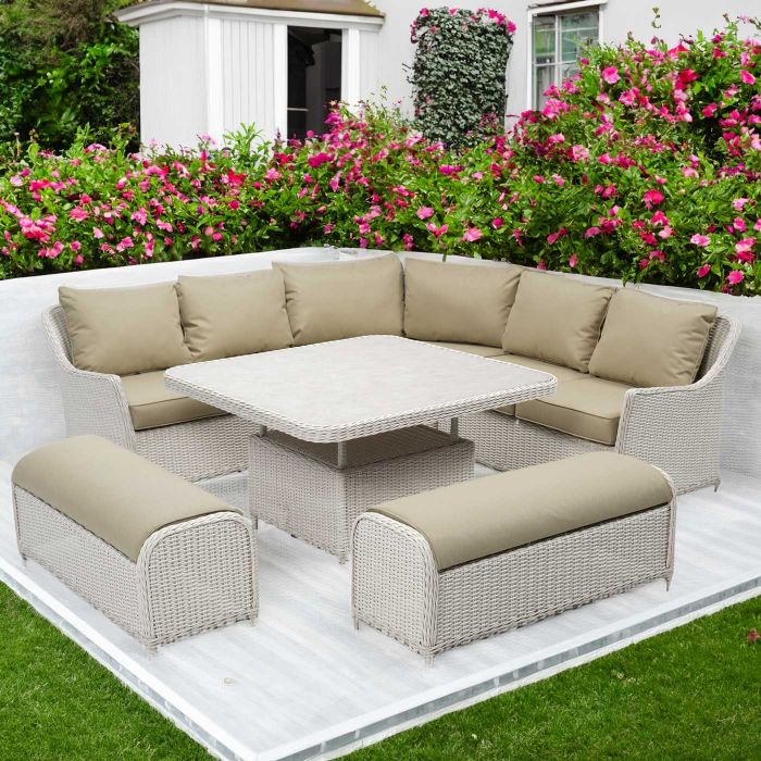 Connemara Corner Set with Rising Table