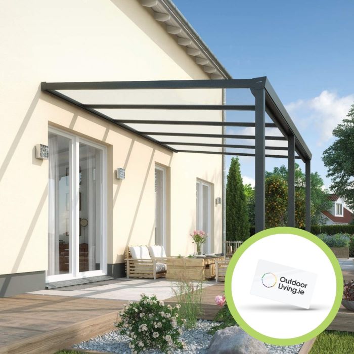 Aphrodite Veranda with Polycarbonate Roof