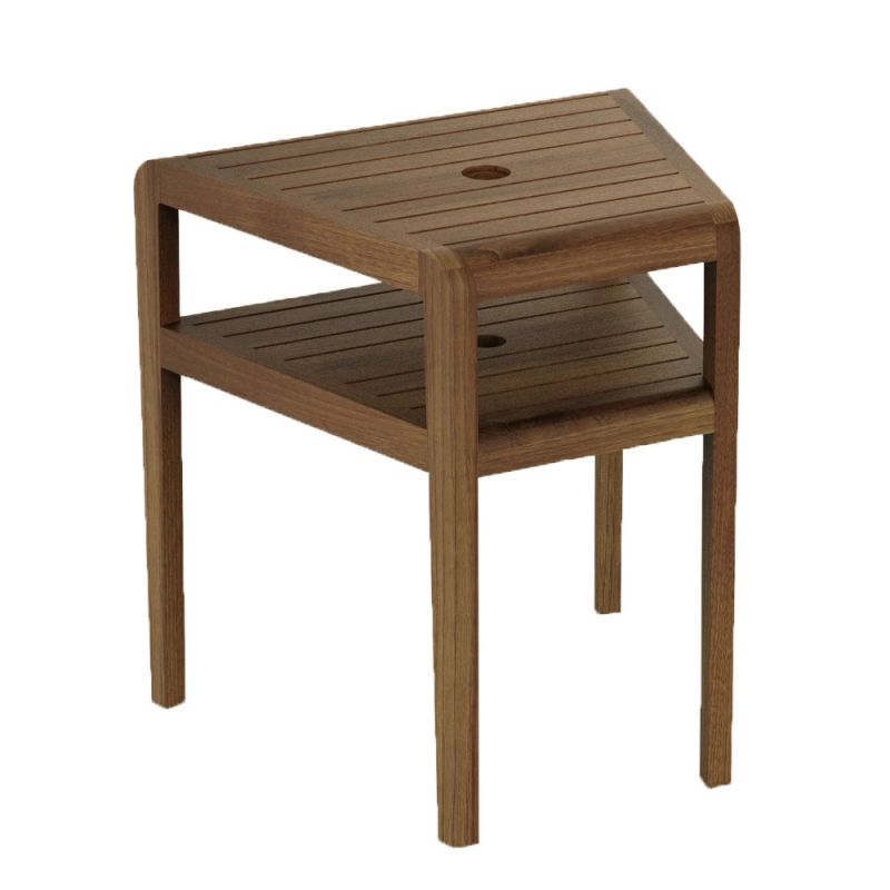 Alexander Rose Bolney Dark Acacia Companion Table