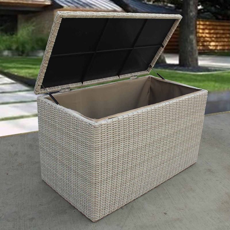 Roma Light Grey Storage Box - Large